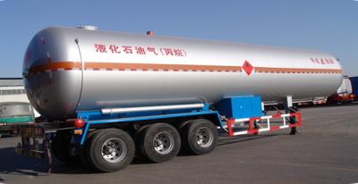 Cina Prezzo del rimorchio dei semi del carro armato di gas di CBM GPL dell'asse 60 di alta qualità 3 buon da vendere in vendita