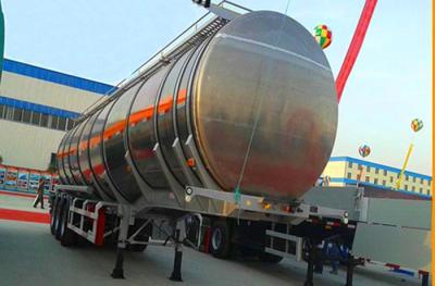 Cina certificato 50000L del CE di iso ccc del rimorchio dei semi del serbatoio dell'olio del acciaio al carbonio di 3 assi in vendita