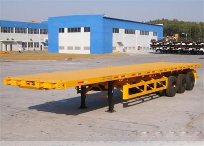 Cina Alto rimorchio del camion del contenitore del letto di vendita di alta qualità 3 degli assi 40ft della base del rimorchio caldo del contenitore da vendere in vendita