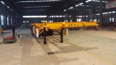 Cina rimorchio di scheletro dei semi del telaio del trasporto in container 40ft/di 20ft rimorchio del camion di 2/3 assi in vendita