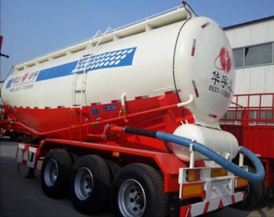 Cina 60tons 3axles 50cbm con il rimorchio d'acciaio di tensione dei semi del carro armato di forma di v per l'Africa in vendita