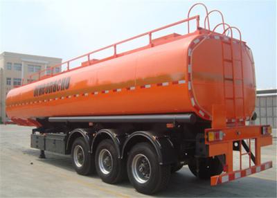 Cina Semirimorchio liquido del serbatoio di combustibile dei semi del rimorchio dell'olio di alluminio dell'isolamento con il volume 41M3 dell'autocisterna in vendita