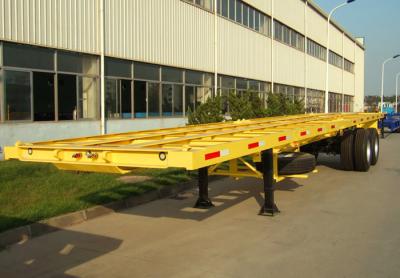 Cina 3 rimorchio dei semi del contenitore della base 40ft degli assi con il carrello di atterraggio di JOST in vendita