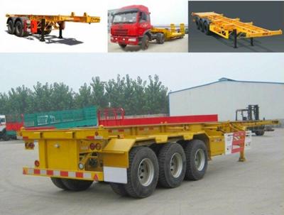 Cina rimorchio di scheletro del telaio del rimorchio a base piatta 40ft del contenitore di 20ft in vendita