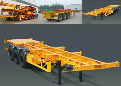 Cina 3 assi 20ft/rimorchio di scheletro/a base piatta 45ft/di 40ft del contenitore in vendita