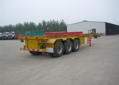 Cina Rimorchio a base piatta di scheletro 12R22.5 del carico per il trasporto acciaio/legname in vendita