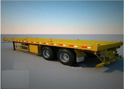 中国 FUWA/BPW の車軸が付いている商業平面トレーラーを運ぶ 20ft 40ft の容器 販売のため