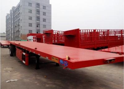 Cina rimorchio a base piatta del camion della sospensione dell'airbag del rimorchio del trasporto in container di 20ft 40ft 45ft in vendita
