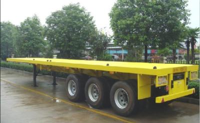 中国 40 の ft/2 * 20 立方フィートの車軸容器のトレーラーのシャーシ カスタマイズされる大きい見掛け密度 販売のため