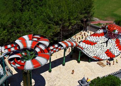中国 巨大な水の演劇のヘビ様式の遊園地は高温抵抗を滑らせます 販売のため
