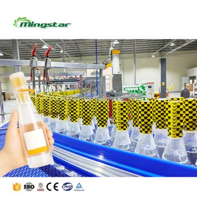 China Mingstar Bottle Water Liquid Filling and Capping Honey Water Honey Water Filling Machine Production Line for sale