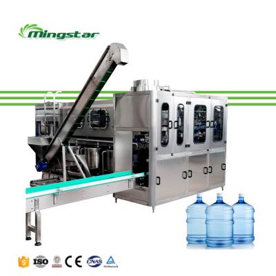 China Factory Manufacture 5 Gallon Glass Bottle Mineral 5 Gallon Water Bottle Filling Machine for PC, PET Bottle for sale