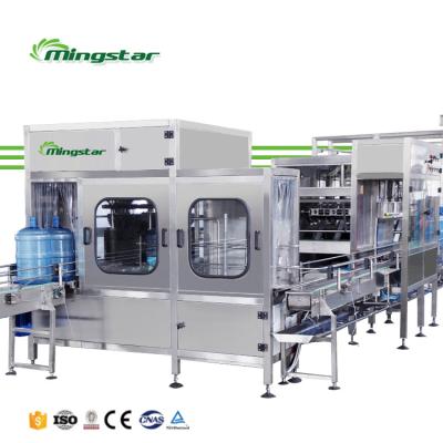 China Water Plant High Efficiency 18.9 Liter 5 Gallon Bottle Mineral Water Filling Capping Machine Price in Ghana for sale