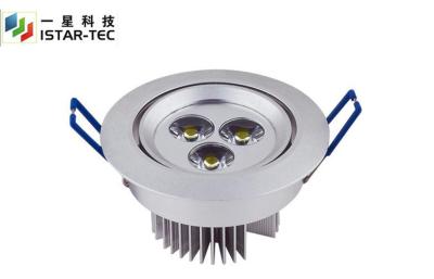 Cina L'interno 3 W ha condotto la durata della vita principale di Downlights messa lampadine 50000H della plafoniera in vendita
