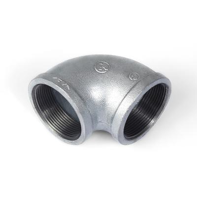 Cina Pipe Lines Connect Malleable Iron Fittings Galvanized Pipe Fittings Galv Pipe Fittings 90 Degree Elbow in vendita