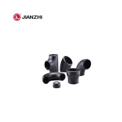 Cina Free Sample JIANZHI High Durability Casting Iron Carbon Steel Butt Welding Iron Pipe Fittings Elbow in vendita