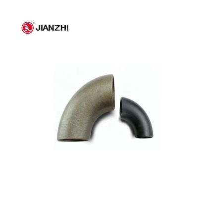 Cina High Durability JIANZHI All Sizes lo 304 Black Butt Weld Pipe Fittings Stainless Steel Pipe Fittings in vendita