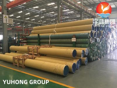China ASTM A312 TP904L Rohr aus Edelstahl mit großem Außendurchmesser zu verkaufen