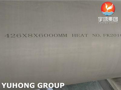 Chine Grand OD tuyau d'acier d'ASTM A312 TP904L, UNS NO8904/1,4539, 100%UT ET ET à vendre