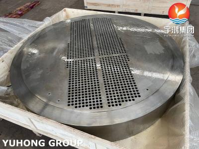 China Verwarmingsuitwisselingsbuisblad ((Drijvend en stilstaand), ASTM A266 GR.2, 100% UT, 100% PT Te koop