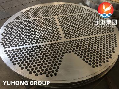 China Verwarmingsuitwisselingsbuisblad ((Drijvend en stilstaand), ASTM A266 GR.2, 100% UT, 100% PT Te koop