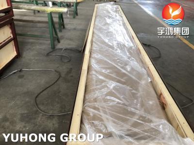 중국 EN12449 CuZn20Al2As C68700 황동 무계목 튜브 (발전소 콘덴서용) 판매용