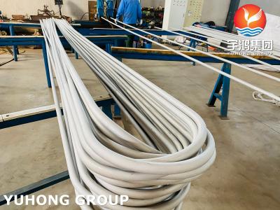 Cina ASME SA213 TP316L 1.4404 Tubo di piegatura U in acciaio inossidabile senza saldatura per scambiatori di calore in vendita