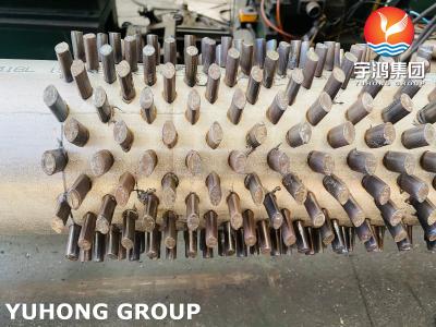 Cina ASTM A312 TP316L Tubo a pinna a stucco per sistemi di scambio di calore Altezza personalizzabile in vendita