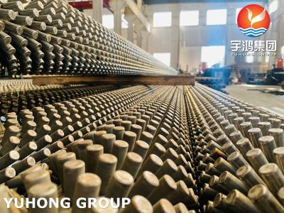 Cina ASTM A312 TP316L Tubo a pinna a stucco per sistemi di scambio di calore Altezza personalizzabile in vendita