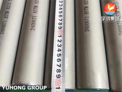 China ASTM A213/ASME SA 213 TP347/TP347H Tubos sem costura de aço inoxidável na caldeira de trocador de calor à venda