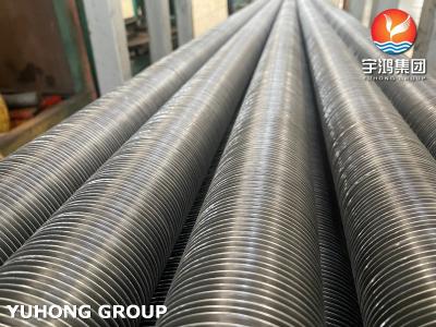 Cina Tubo a pinne solido ad alta frequenza saldato / HFW personalizzato per l'economizzatore della caldaia in vendita