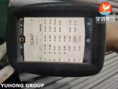 Cina ASTM A213 TP347 1.4550 Tubo senza cuciture per caldaie e scambiatori di calore in vendita