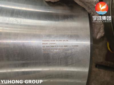 Cina ASME SA266 GR.2N Canale anteriore in acciaio al carbonio per scambiatori di calore in vendita