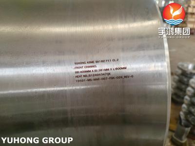 中国 ASME SA182 F11 Cl.2 熱交換器のフロントチャネル 販売のため