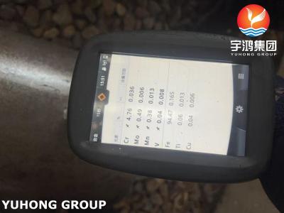 Cina ASTM A335 / ASME SA335 P5 Tubo in lega di nichel senza saldatura per servizio ad alta temperatura in vendita