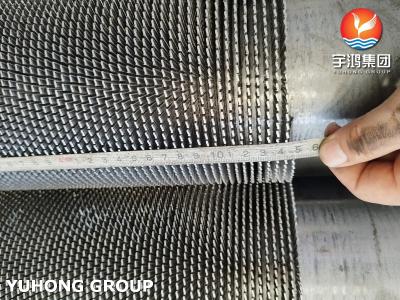 Cina ASTM A312 TP304H Tubo a pinna serrata per scambiatori di calore e raffreddamento dei reattori in vendita