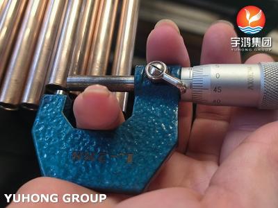 Cina ASTM B111 C70600 Tubi senza cuciture 90 10 Lega di Cu-Ni in vendita