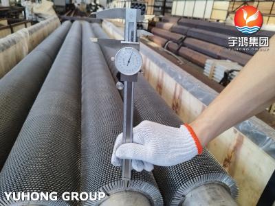 China ASTM A312 TP304H Serrated Fin Tube For Boilers And Superheaters for sale