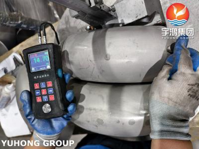 Cina Curva in acciaio inossidabile A403 WP321H per sistemi di tubazioni ad alta temperatura in vendita