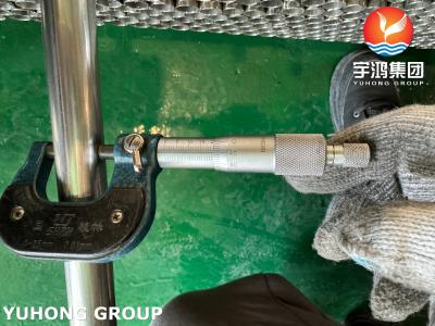 Cina ASTM A249 TP316L Tubi saldati Scheda 10S Scambiatori di calore e tubi per caldaie in vendita