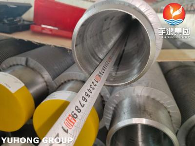 중국 ASTM A335 P9 솔리드 핀 튜브, 핀 재질 CS, 폐열 회수 증기 발생기 판매용