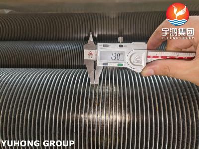 중국 ASTM A335 P9 솔리드 핀 튜브, 핀 재질 CS, 폐열 회수 증기 발생기 판매용