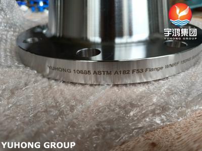 Κίνα Φλάντζα ASTM A182 F53 WNRF Class 150 έως 2500 Σύνδεση Σωλήνων Υψηλής Πίεσης προς πώληση