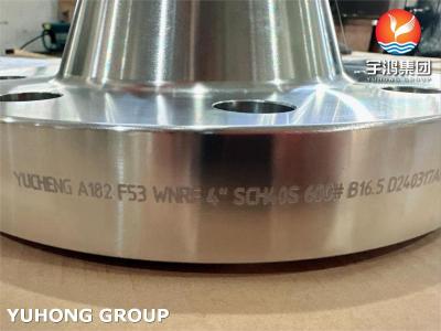 China ASTM A182 F53 UNS S32750 WNRF Flanges ASME B16.5 Klasse 150-2500 Te koop