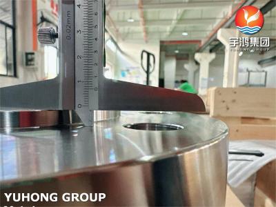 China ASTM A182 F53 UNS S32750 WNRF Flanges ASME B16.5 Klasse 150-2500 Te koop