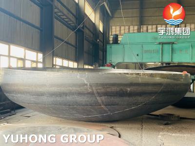 Cina Testata ellittica ASME U Stamp 2:1 Q245R Certificata NACE per recipienti di servizio acido in raffineria in vendita
