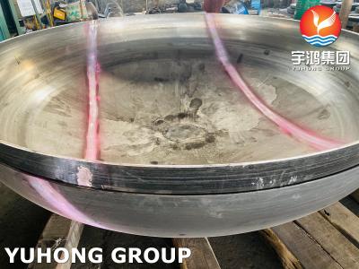 Cina Testata ellittica ASME U Stamp 2:1 Q245R Certificata NACE per recipienti di servizio acido in raffineria in vendita