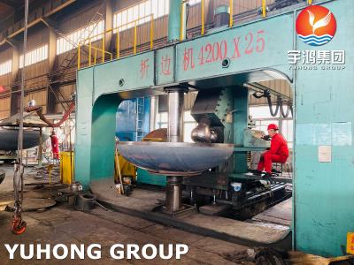 Cina Testata ellittica ASME U Stamp 2:1 Q245R Certificata NACE per recipienti di servizio acido in raffineria in vendita