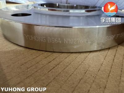 China ASTM B564 UNS N10276 C276 Aufsteckflansch RF für gefährliche Industrieabfälle zu verkaufen