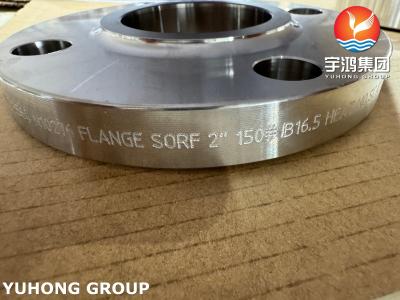 China ASTM B564 UNS N10276 C276 Aufsteckflansch RF für gefährliche Industrieabfälle zu verkaufen